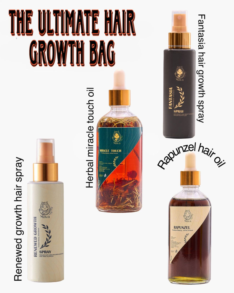 The ultimate hair growth bundle – Mava